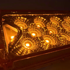 All Star Truck Parts Amber/Red 6" 13 LED Side Marker Clearance Light R