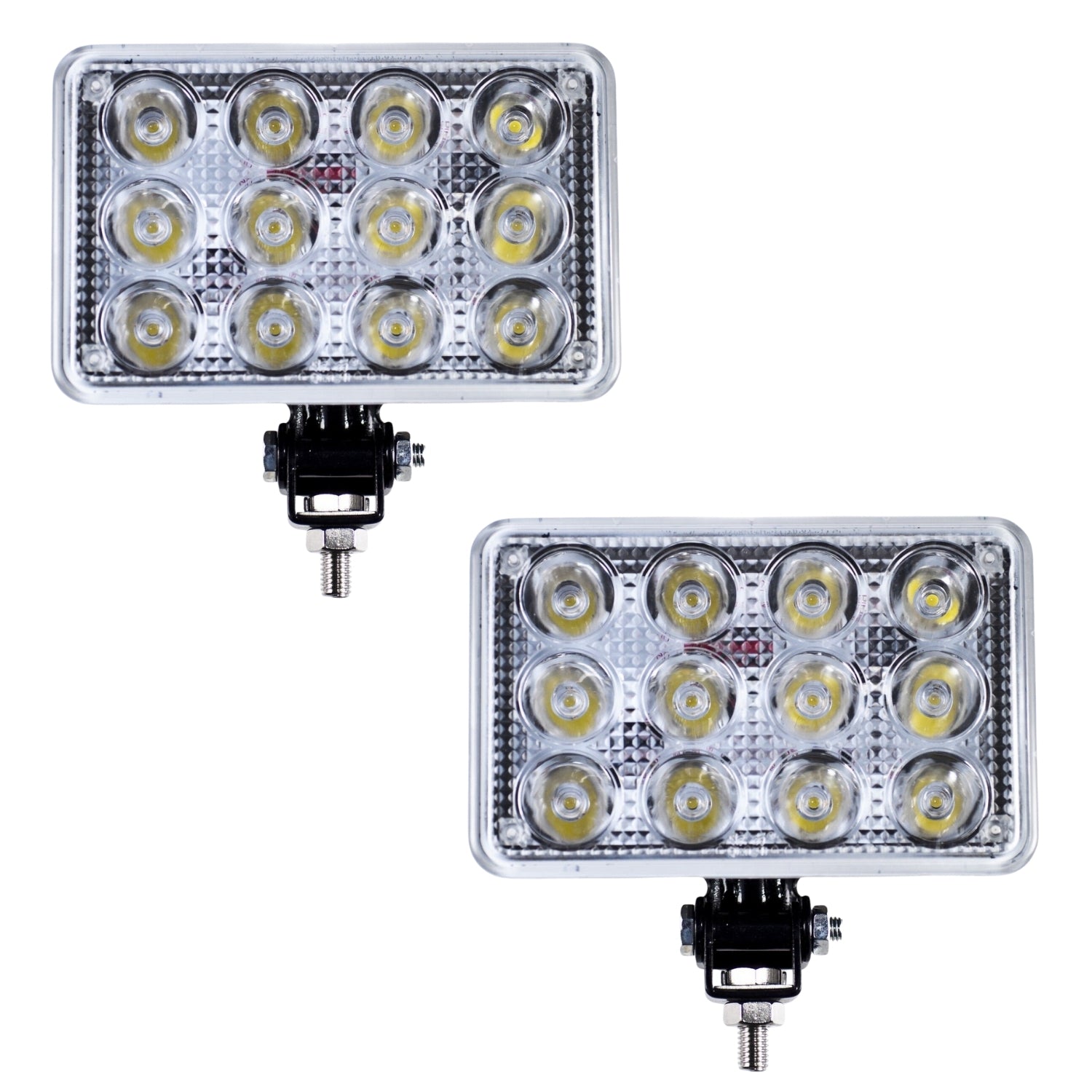 7" Inch 12 LED Rectangle Work Spot Light 36w Off Road ATV Truck 4x4 La ...